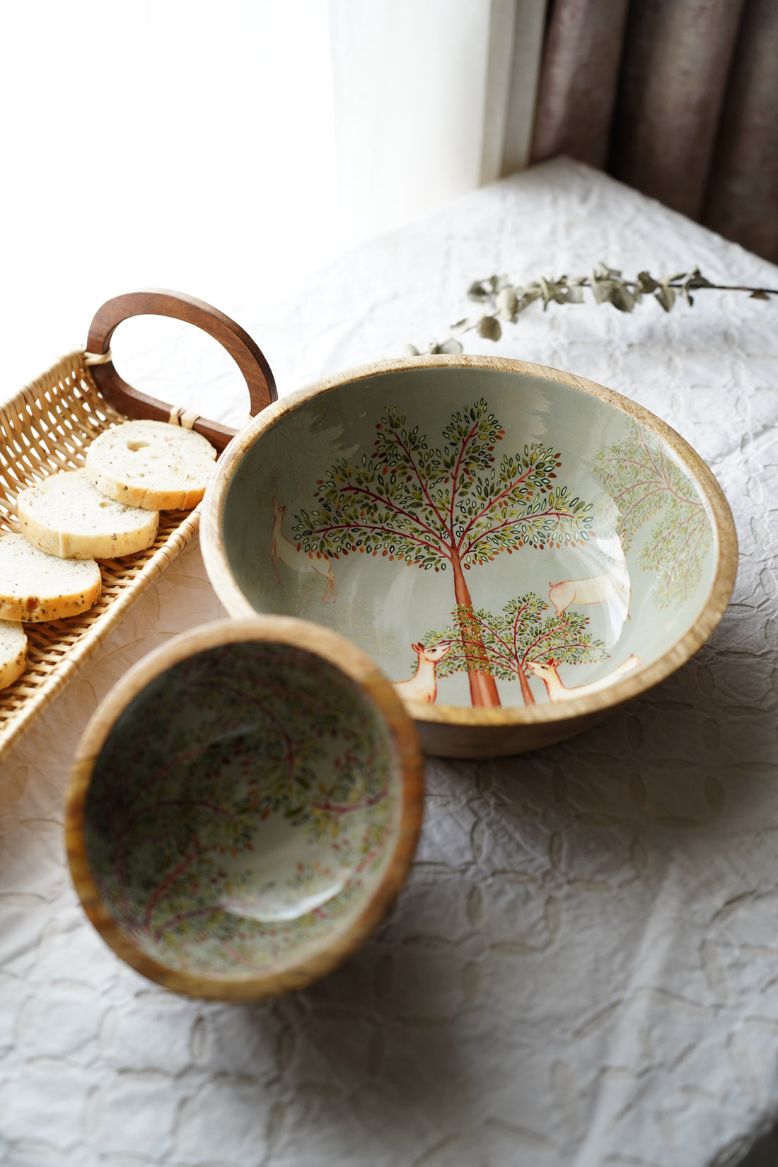 Deer Chip N Dip Set - Grey – TwigStory